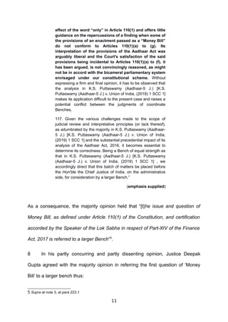 Aadhar review judgment | PDF