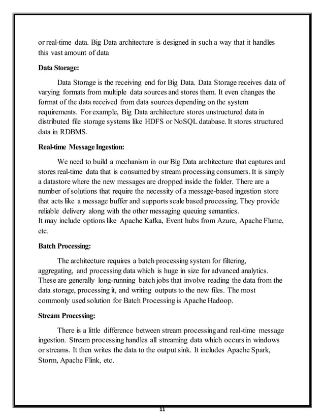 BIG DATA-Seminar Report | DOCX | Databases | Computer Software and ...