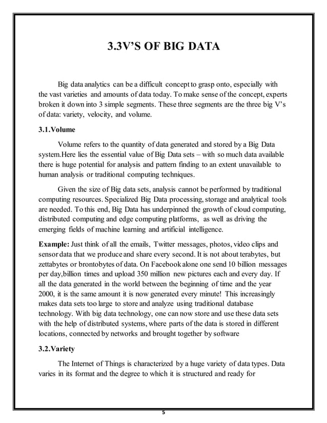 BIG DATA-Seminar Report | DOCX | Databases | Computer Software and ...