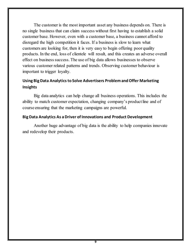 BIG DATA-Seminar Report | DOCX | Databases | Computer Software and ...