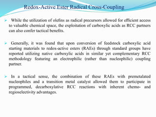 Radical retrosynthesis | PPT