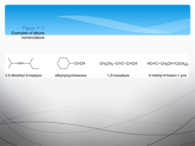 Alkynes | PPT | Chemistry | Science