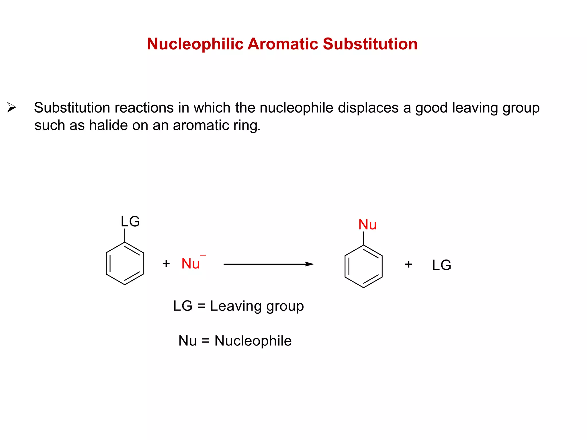 Nucleophilic Aromatic Substitution | PPTX