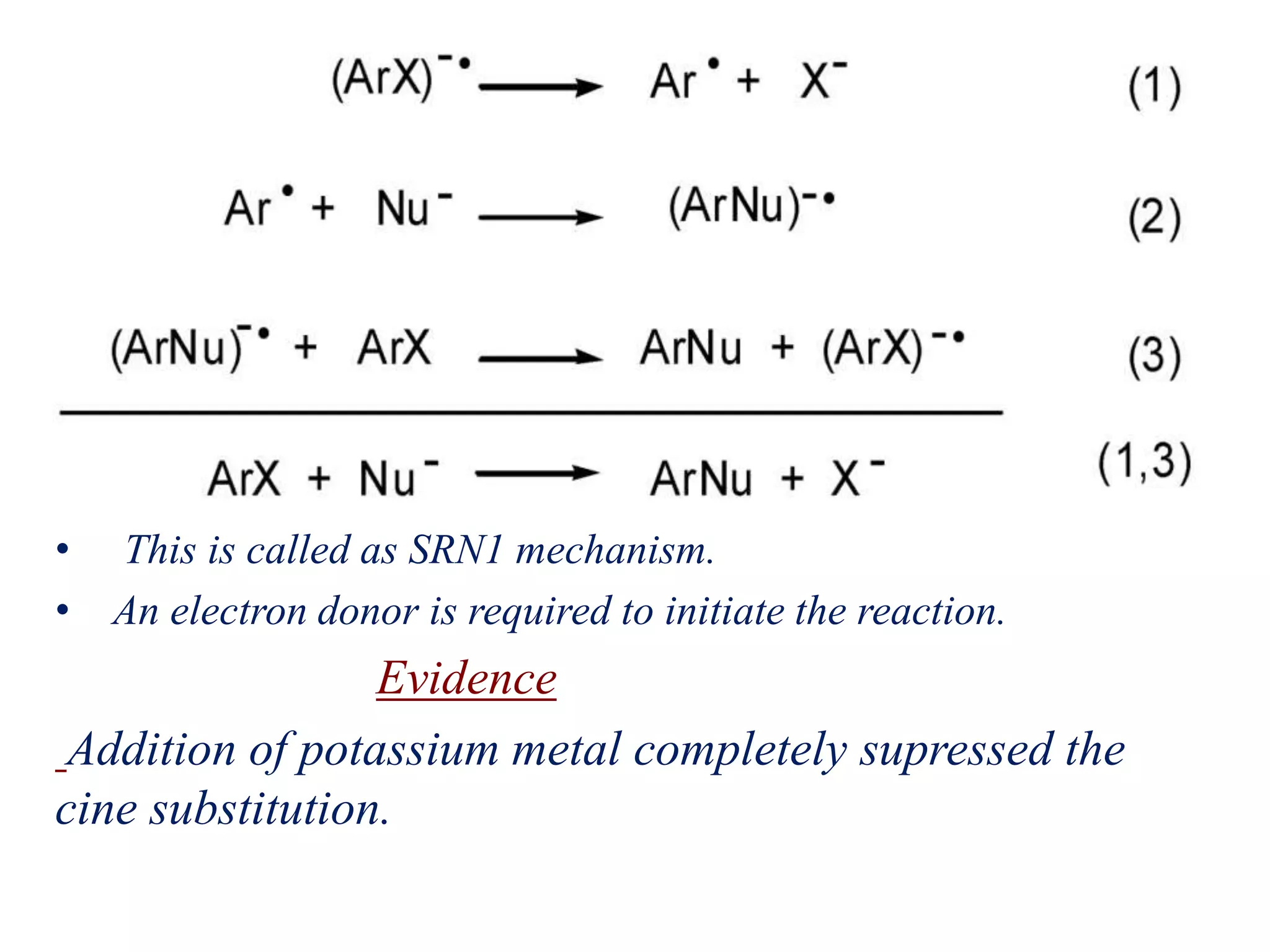 Nucleophilic Aromatic Substitution 1 | PPTX