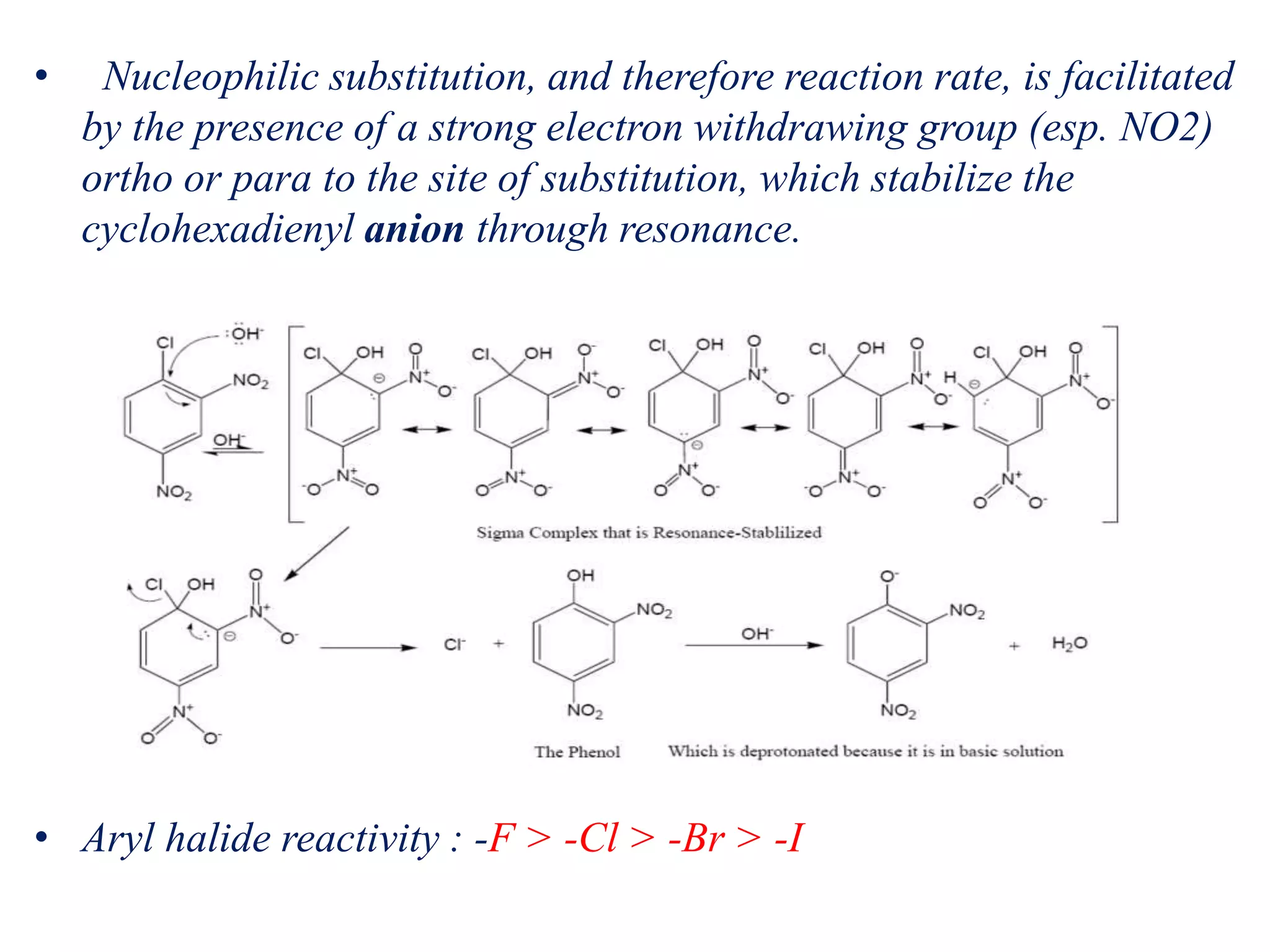 Nucleophilic Aromatic Substitution 1 | PPTX