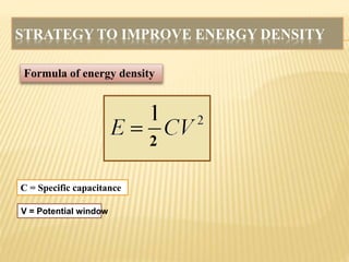 An Introduction to super capacitors by M.Aadil. | PPTX