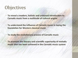 Aadishabdam - Introduction to Carnatic Music | PDF