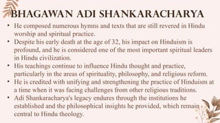 AADI SHANKARACHARYA JI आदि शंकराचार्य जी.pptx