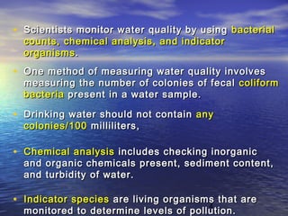 water and water pollution | PPT | Environmental Services Industry ...