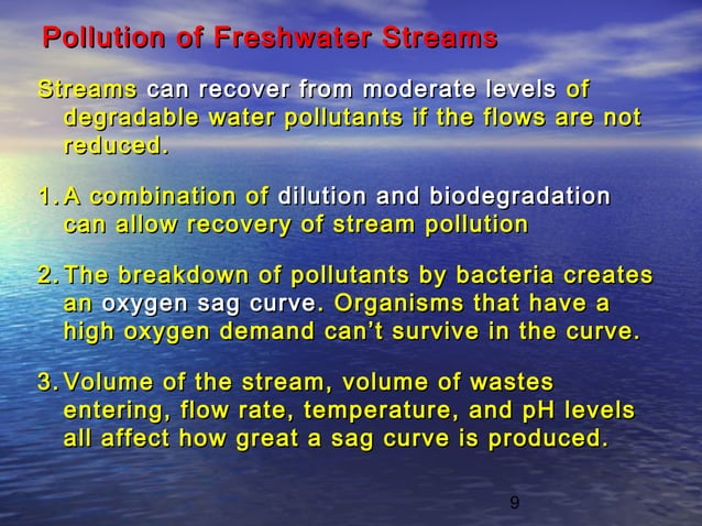 water and water pollution | PPT | Environmental Services Industry ...