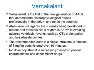 Antiarrhythmic Drugs | PPT