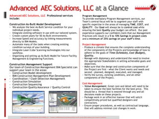 aAECs At A Glance With Jeff Prine\'s Projects | PPT