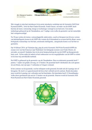 Introductie workshop GSPP | PDF