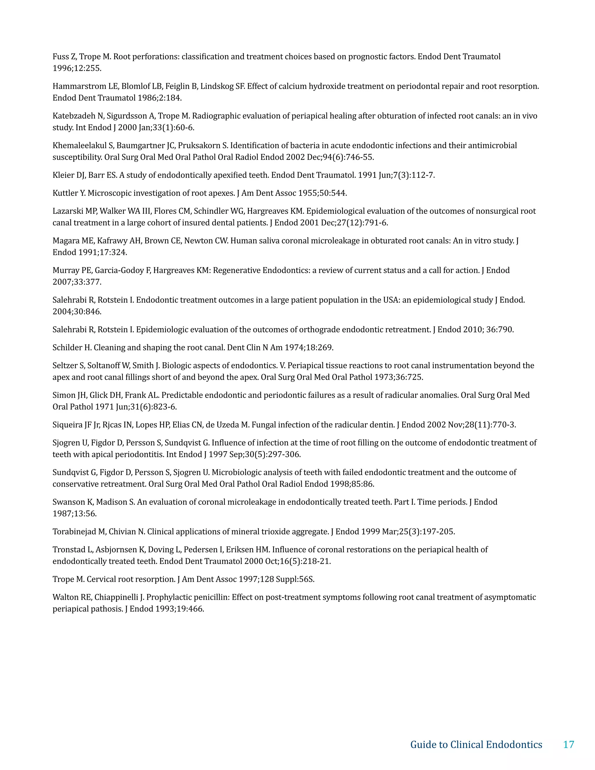 Aae guidetoclinicalendodontics6 | PDF