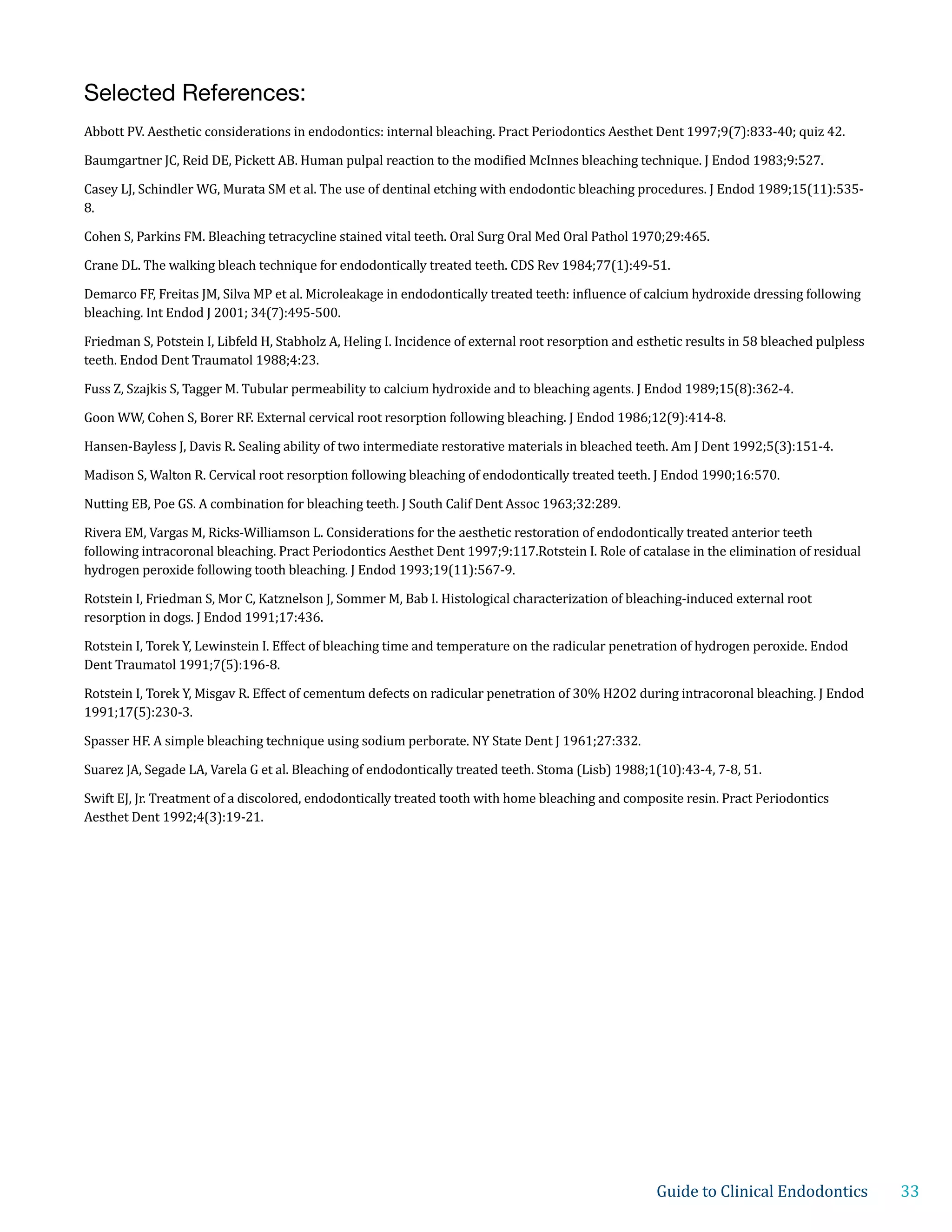 Aae guidetoclinicalendodontics6 | PDF