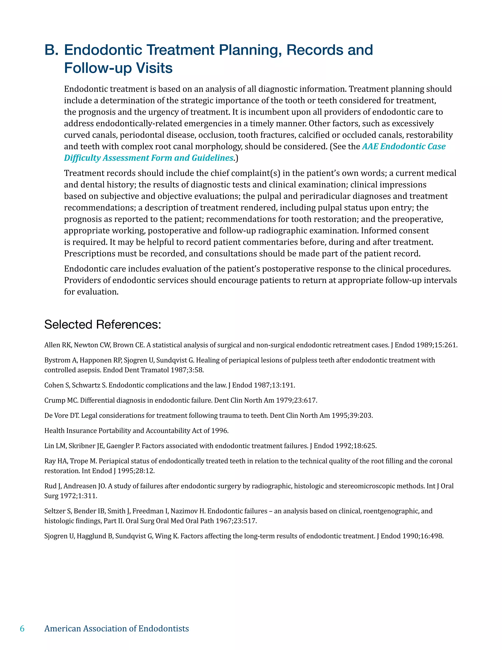 Aae guidetoclinicalendodontics6 | PDF