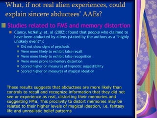 Leslie Handy: Alien Abduction | PPT