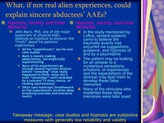Leslie Handy: Alien Abduction | PPT