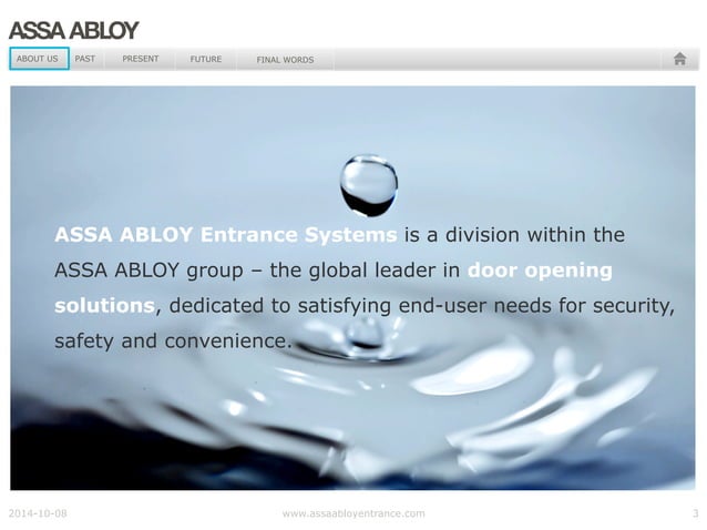 ASSA ABLOY Entrance Systems presentation about their BIM journey | PDF