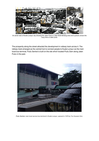 Jalan pudu case study | PDF