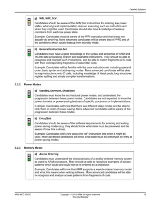 ARM certification examination for bridging | PDF