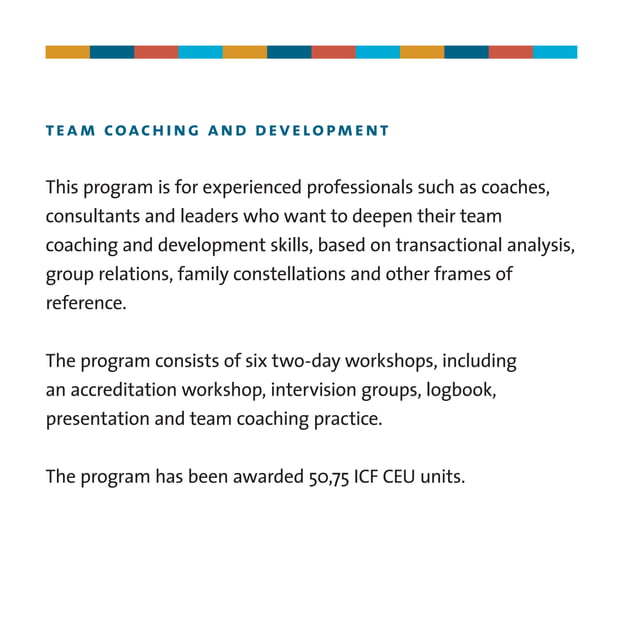 Brochure Team Coaching and development (3) | PDF