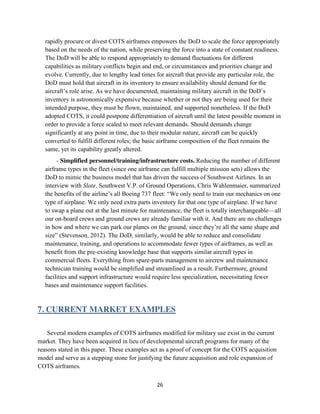 USAF COTS Procurement | PDF