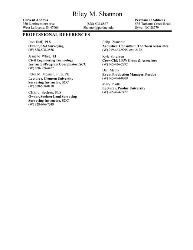 Resume '16 | DOCX | Undergraduate Education | College Education
