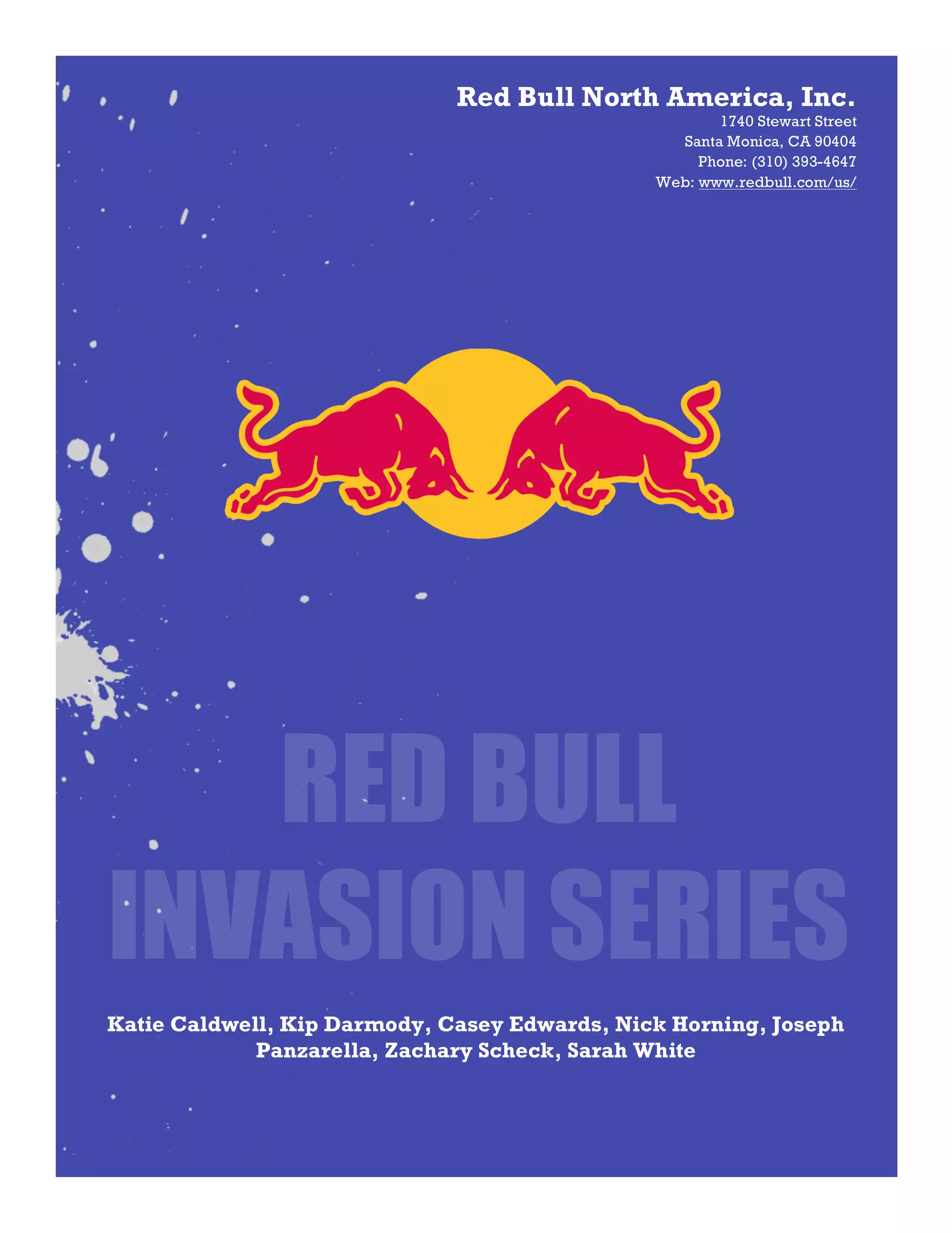 Red Bull Invasion Series Proposal-2 | PDF