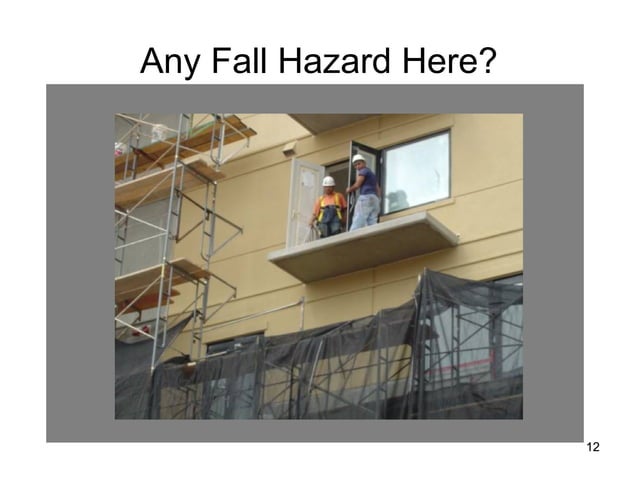 Safety Training Presentation: Fall Hazards | PPS | Climbing | Extreme ...