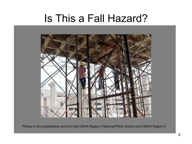 Safety Training Presentation: Fall Hazards | PPS | Climbing | Extreme ...