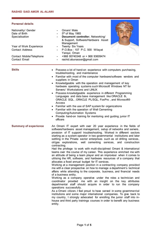Rashid CV updated | PDF