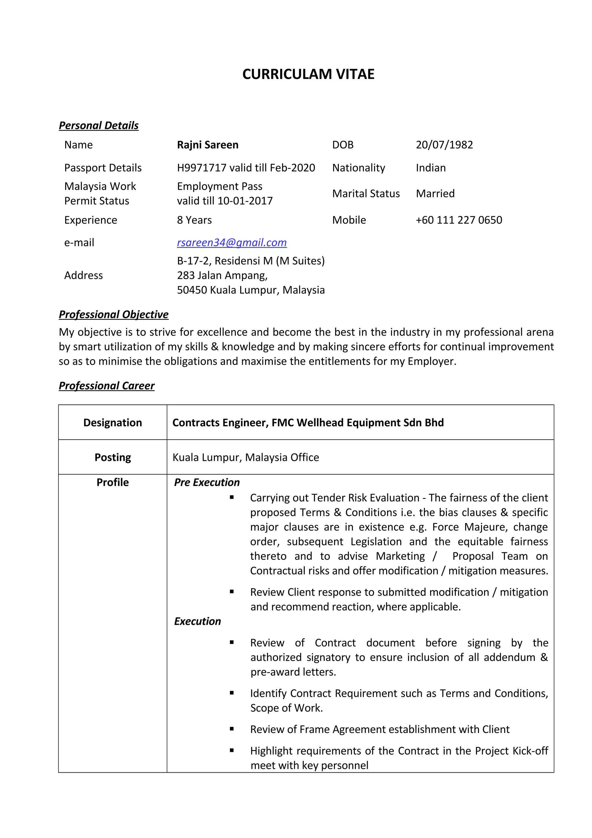 Rajni_Sareen_CV | PDF