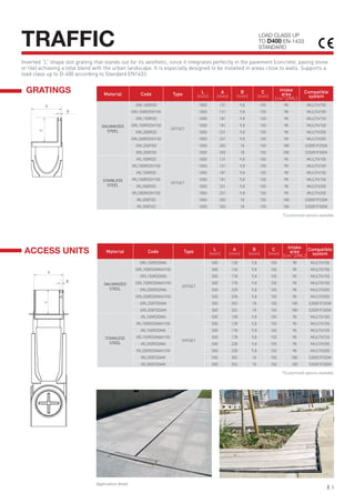 Slot Gratings | PDF | Civil Engineering Industry | Industries