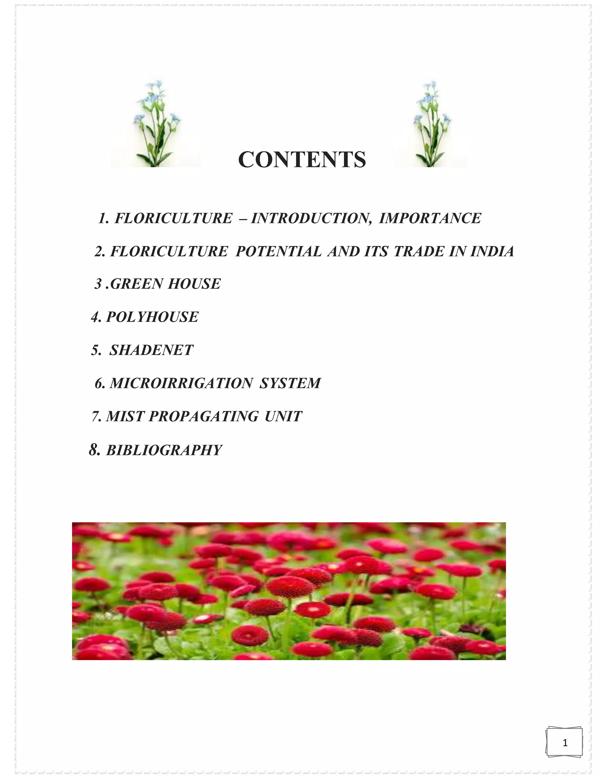 floriculture | DOCX