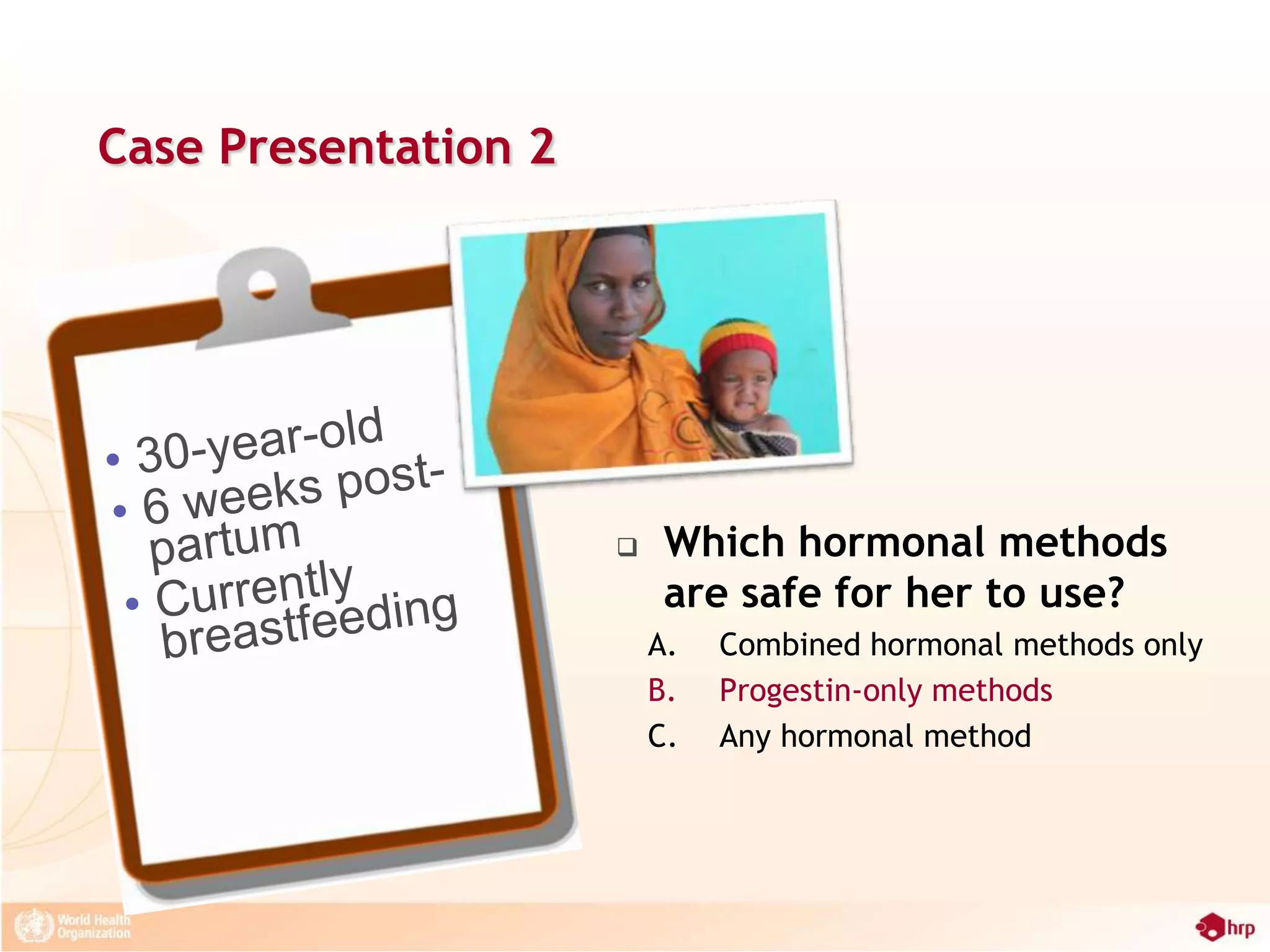WHO's Medical Eligibility Criteria: Global Contraceptive Guidance | PPTX