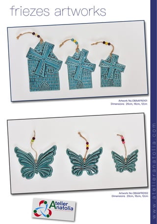 FRIEZES CATALOGUE by ATELIER ANATOLIA | PDF