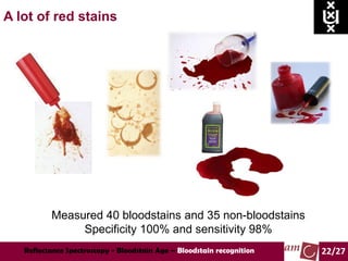 Ageing bloodstains | PDF