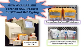 SNP and STR Multiplexes for NGS | PDF