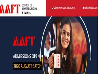 Nurture Journalism skills through Professional Programs at AAFT | PPTX