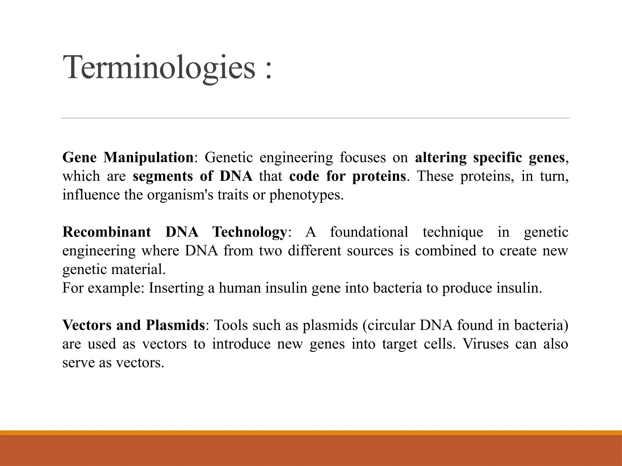 AA Genetic engineering Master of Science | PPTX