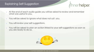 AA- Getting started explaining self suggestion updated | PPT
