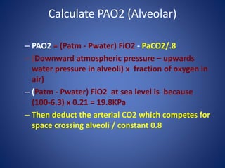 A a gradient fin | PPTX | Lung and Respiratory Health | Diseases and ...