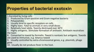 BACTERIAL TOXINS | PPTX