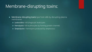BACTERIAL TOXINS | PPTX