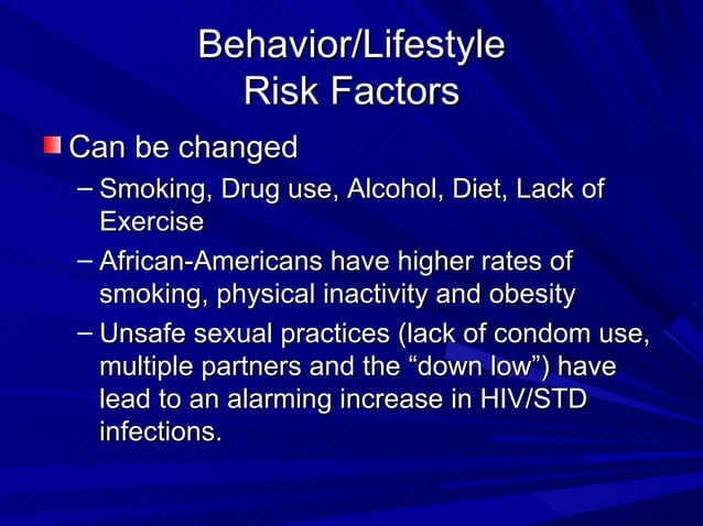 African-American Health Disparities | PPT | Heart and Cardiovascular ...