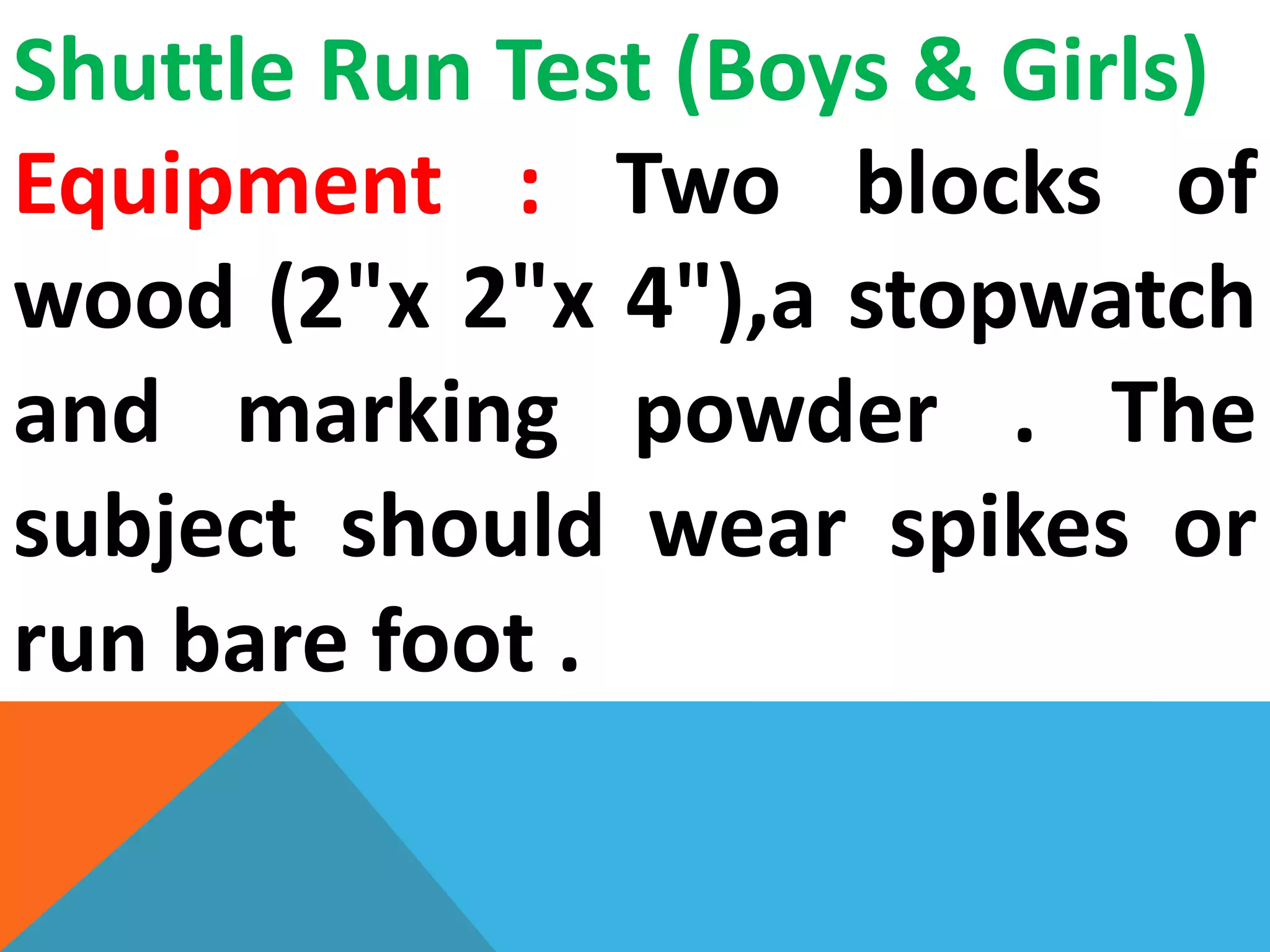 AAHPHER YOUTH PHYSICAL FITNESS TEST | PPT