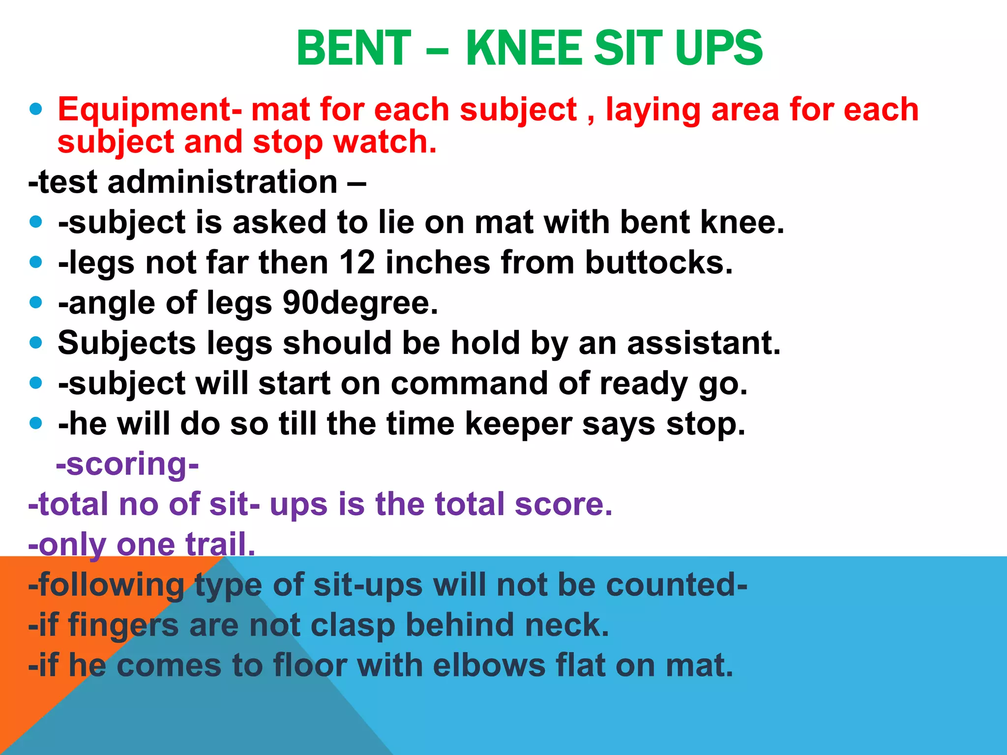 AAHPHER YOUTH PHYSICAL FITNESS TEST | PPT