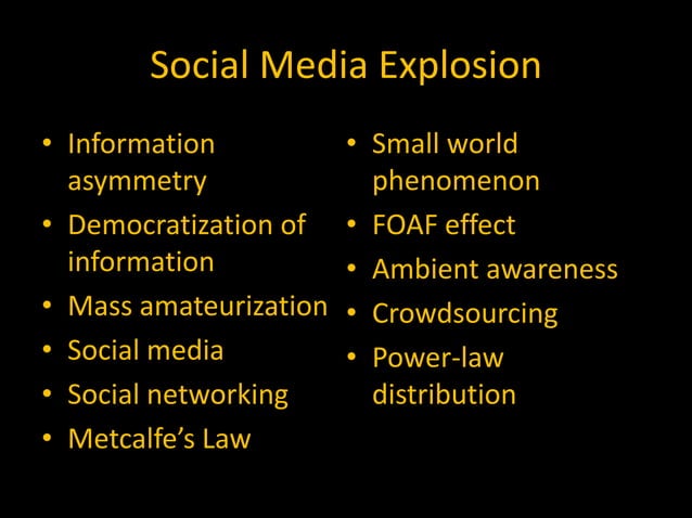 Social Media Explosion | PPT