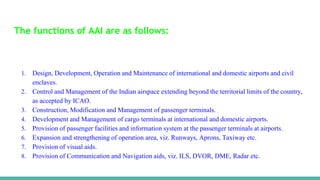 Airport Authority of India | PPTX